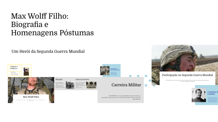 Max Wolff Filho: Biografia e Homenagens Póstumas by LuizGlaza on Prezi
