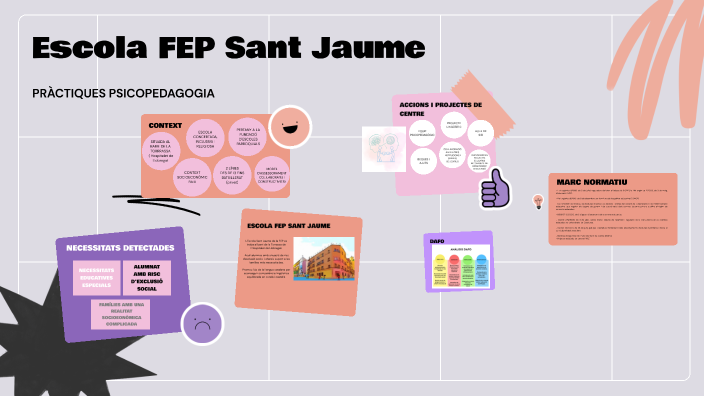 PAC 2 ANÀLISIS DE NECESSITATS Escola FEP Sant Jaume by Andrea Martinez ...