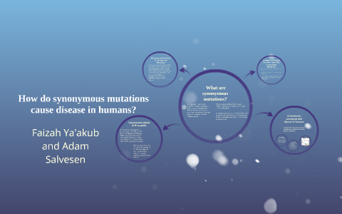 Synonymous Mutations and Disease by on Prezi