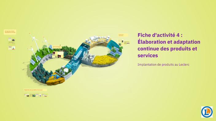 Fiche d'activité 4 : Élaboration et adaptation continue des produits et ...