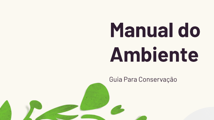 Manual do Ambiente by Gabriel Zimmermann P on Prezi