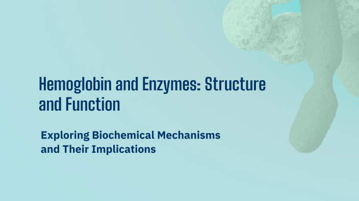Hemoglobin and Enzymes: Structure and Function by Alyssa Olsen on Prezi