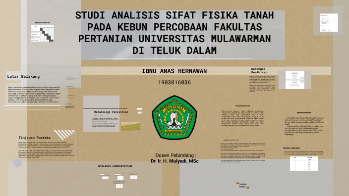 Studi Analisis Sifat Fisika Tanah by Ibnu Anas Hernawan on Prezi
