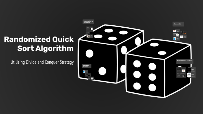 Randomized Quick Sort Algorithm by 24MX105 - BOOMIKA D M on Prezi