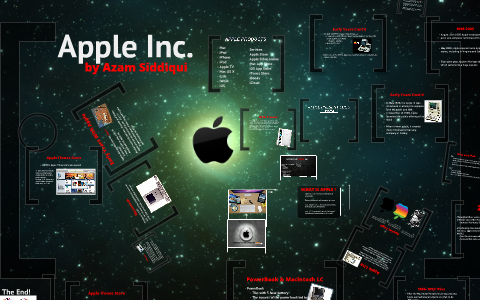 Apple inc. by Azam Siddiqui on Prezi