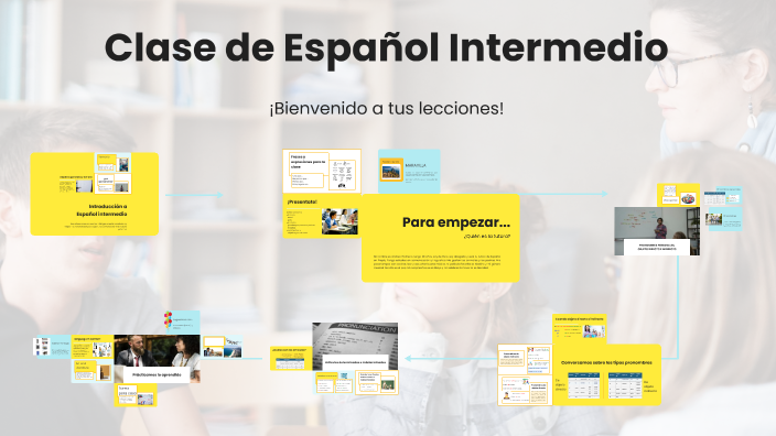 Lección 1 y 2 - Español Intermedio by Andrea Pacheco Lostaunau on Prezi