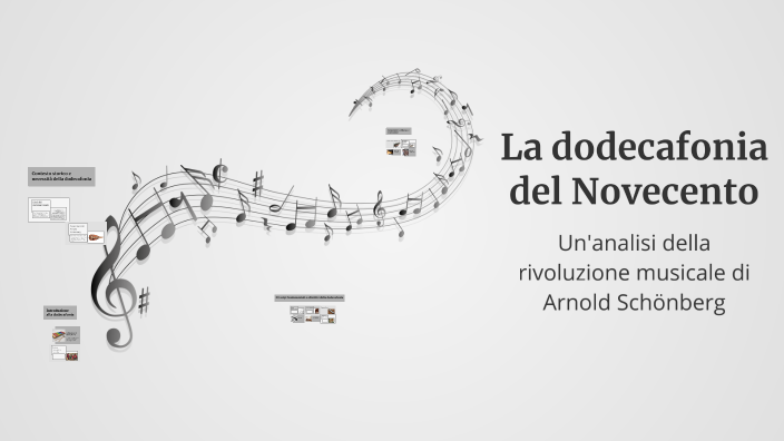 La dodecafonia del Novecento by Carla Solinas on Prezi