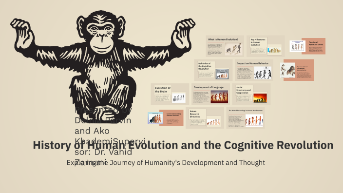 History of Human Evolution and the Cognitive Revolution In the first slide, the names of the ...