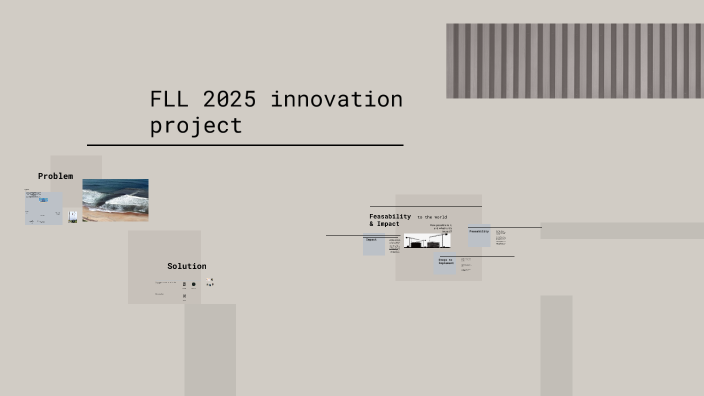 FLL 2025 innovation project by Adrian Pozuelos on Prezi