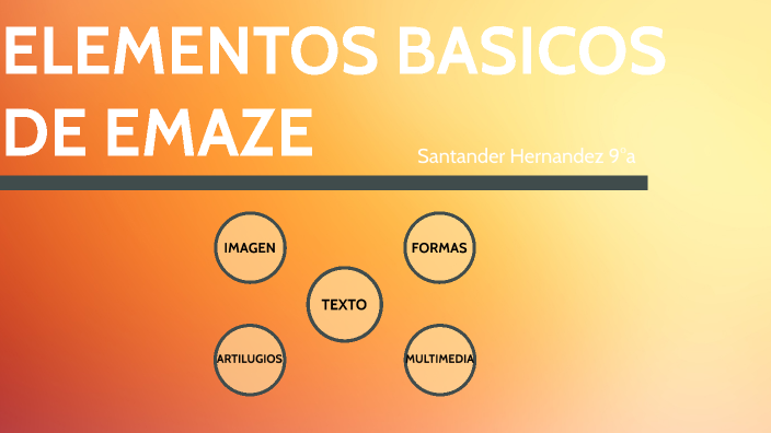 Elementos Básicos de EMAZE by Santander Hernandez on Prezi