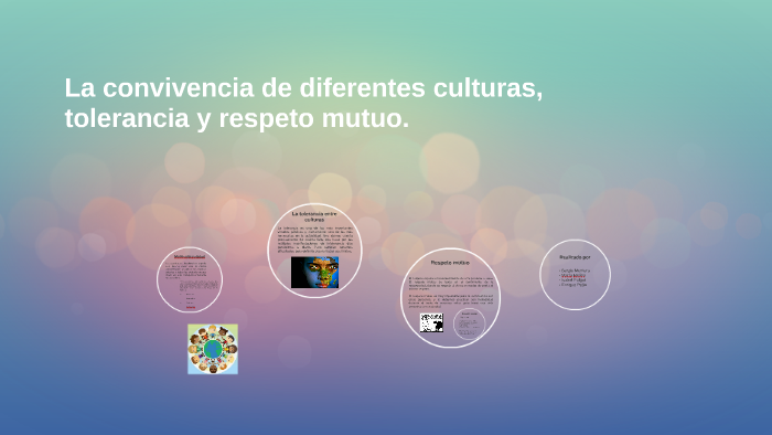 La convivencia de diferentes culturas, tolerancia y respeto by Isabel ...