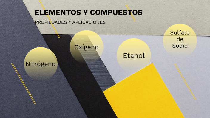 ELEMENTOS Y COMPUESTOS QUÍMICOS by Antonio Martinez Sanchez on Prezi
