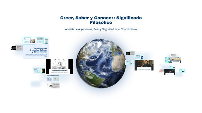 Creer, Saber y Conocer: Significado Filosófico by Samuel Roldán on Prezi
