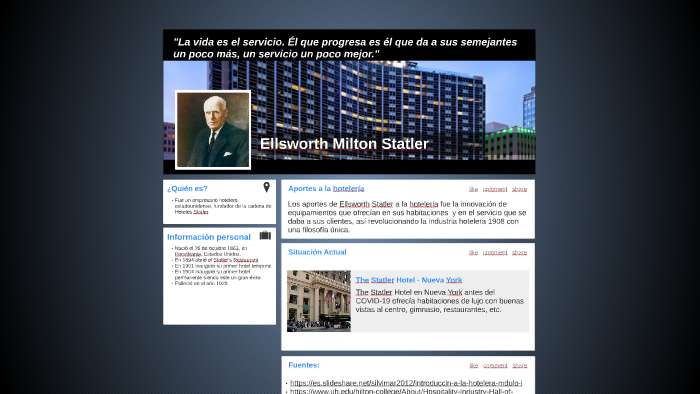 ELLSWORTH STATLER by Nina Villlalobos on Prezi