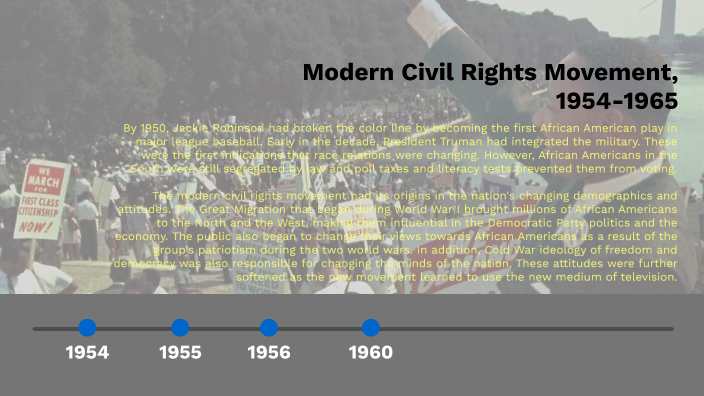 Civil Rights Movement, 1954 to 1965 by Andrew Haemker on Prezi