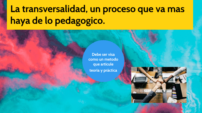 La transversalidad, un proceso que va mas haya de lo pedagogico. by Alejandra Leyva Vargas on Prezi