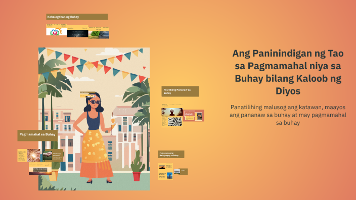 Ang Paninindigan ng Tao sa Pagmamahal niya sa Buhay bilang Kaloob ng ...