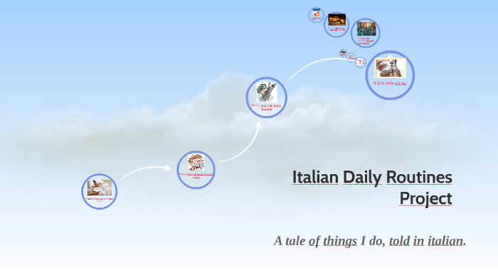 Italian Daily Routines Project by Max Catanzaro