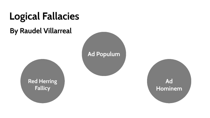 Logical Fallacies 3 by Raudel Villarreal Nunez on Prezi