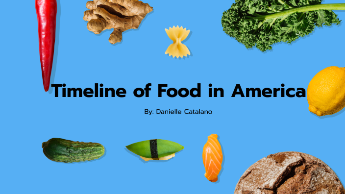 Food in America Timeline by Danielle Catalano on Prezi