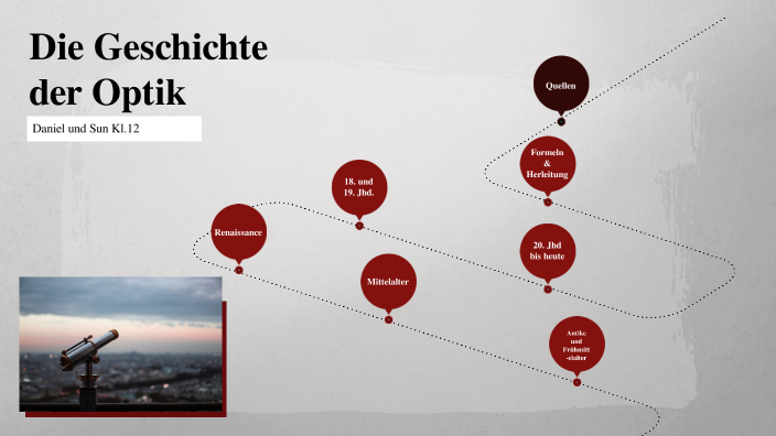Die Geschichte der Optik by Sun Cho on Prezi