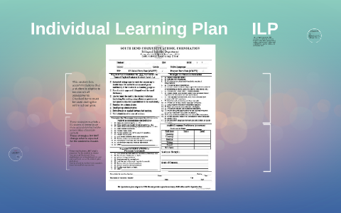 Individual Learning Plans (ILPs) by mayra martinez on Prezi