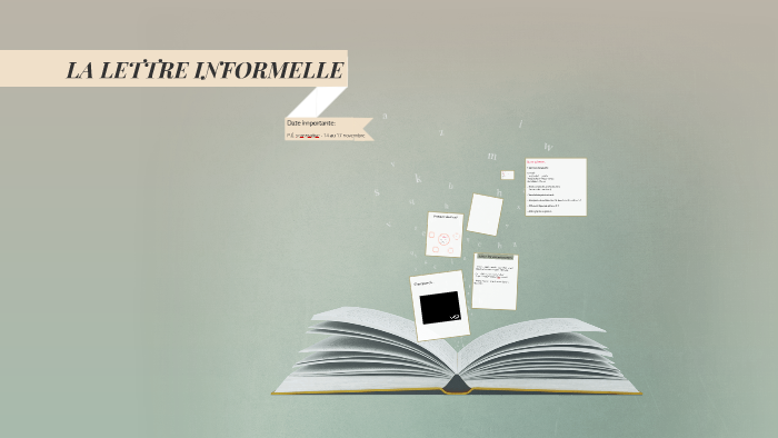 LA LETTRE INFORMELLE by Vanessa Guitard on Prezi