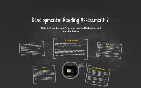 Developmental Reading Assessment 2 by Kate Jenkins on Prezi