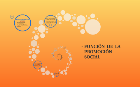 FUNCIÓN DE LA PROMOCIÓN SOCIAL by efren orozco ramos on Prezi