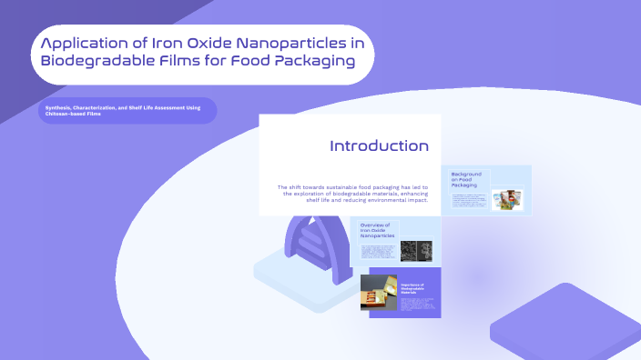 Application of Iron Oxide Nanoparticles in Biodegradable Food Packaging ...