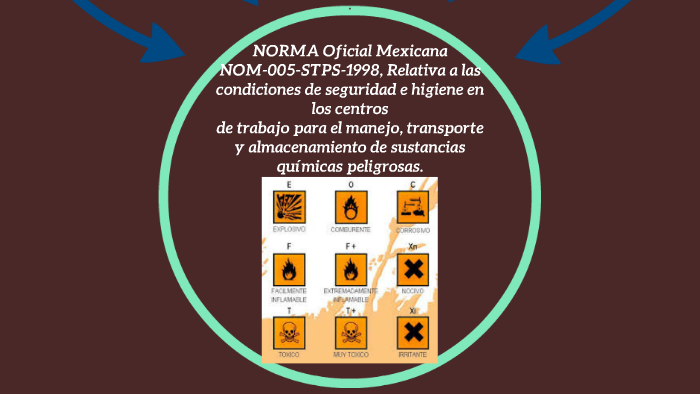 NORMA Oficial Mexicana NOM-005-STPS-1998, Relativa a las con by Linda ...