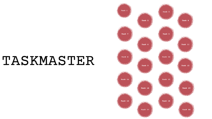 TASKMASTER by Colin Hannifin on Prezi