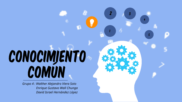 CONOCIMIENTO COMÚN by Walther Alejandro Viera Soto on Prezi