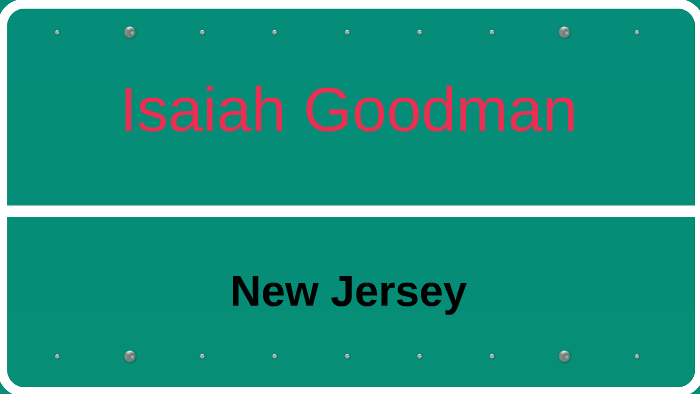 Isaiah Goodman by Mrs. Bonk on Prezi