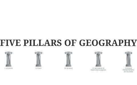 The Five Pillars of Geography by Dayle de Guzman on Prezi