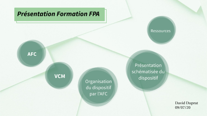 Présentation dossier projet by david duprat on Prezi