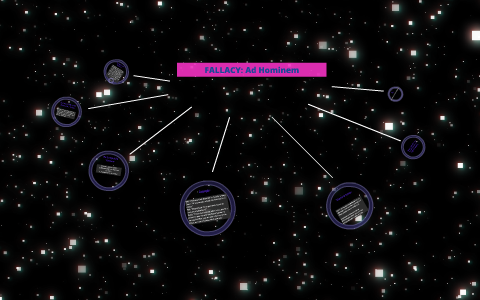 FALLACY: Ad Hominem by Alana Marr on Prezi