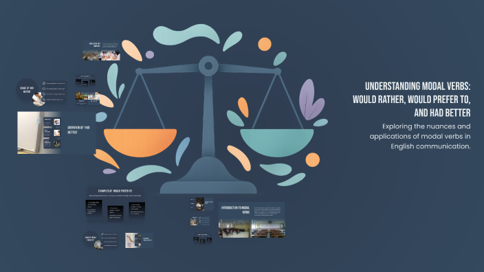 Understanding Modal Verbs: Would Rather, Would Prefer To, and Had ...