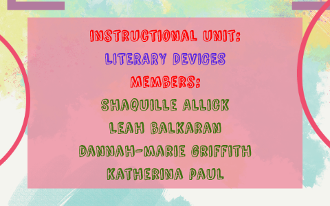 LITERARY DEVICES by Leah Balkaran on Prezi