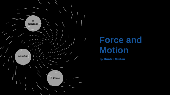 Force and Motion by hunter minton on Prezi