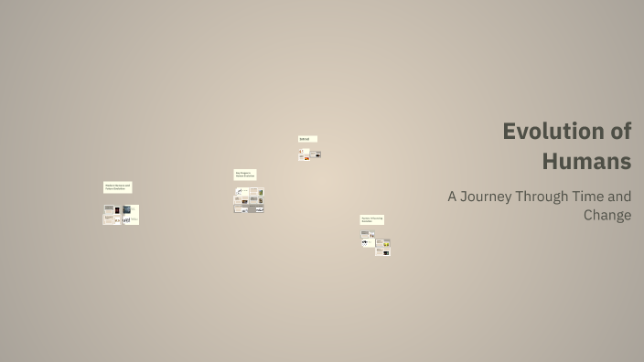 Evolution of Humans by William Gerrish on Prezi