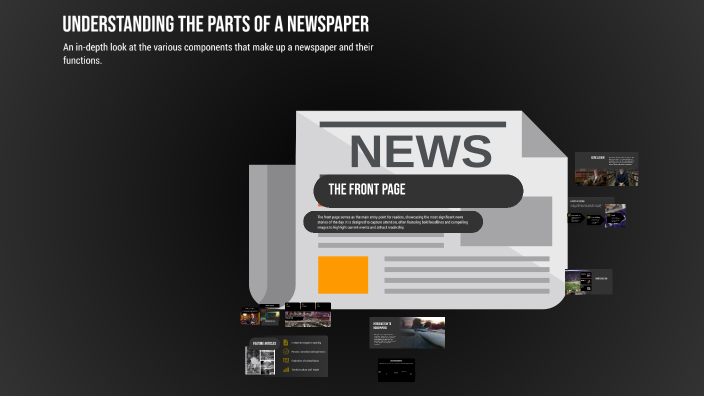 Understanding the Parts of a Newspaper by Old Account on Prezi