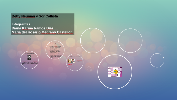 Betty Neuman - Modelo de Sistemas by miguel medrano on Prezi