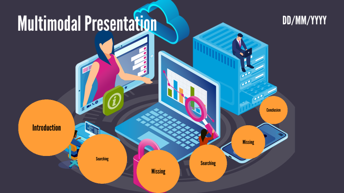 Multimodal presentation by Max Wilson on Prezi