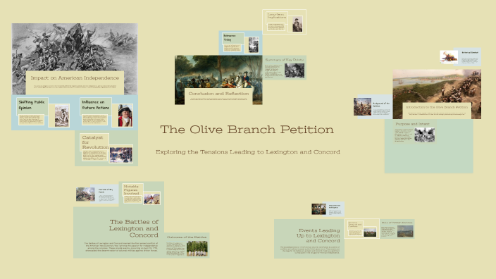 The Olive Branch Petition by Kylar Dawson on Prezi