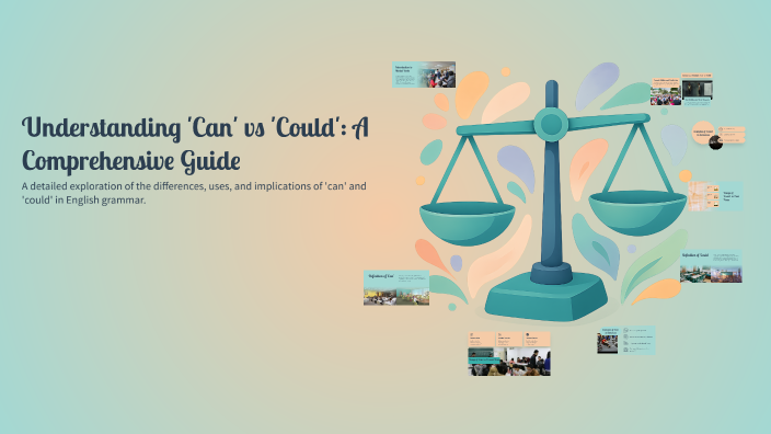 Understanding 'Can' vs 'Could': A Comprehensive Guide by kevin Ardila ...