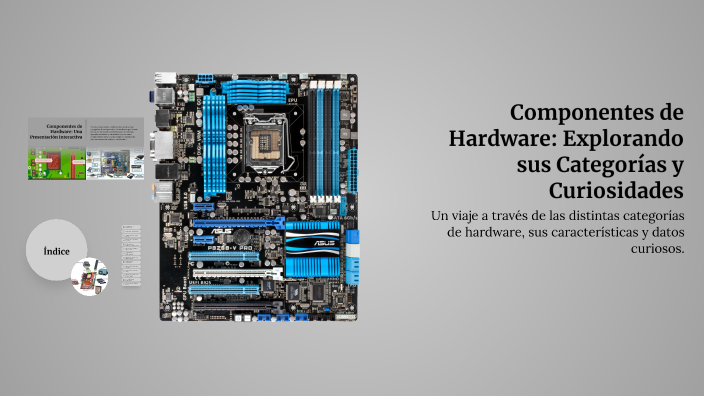 Componentes de Hardware: Explorando sus Categorías y Curiosidades by ...