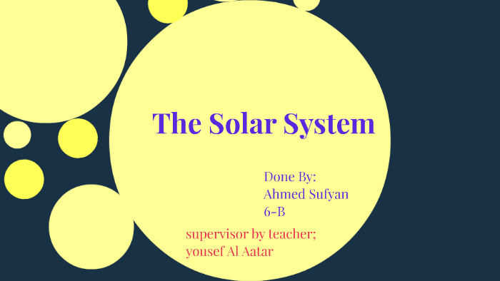 The Solar System by Ahmed Sufyan on Prezi