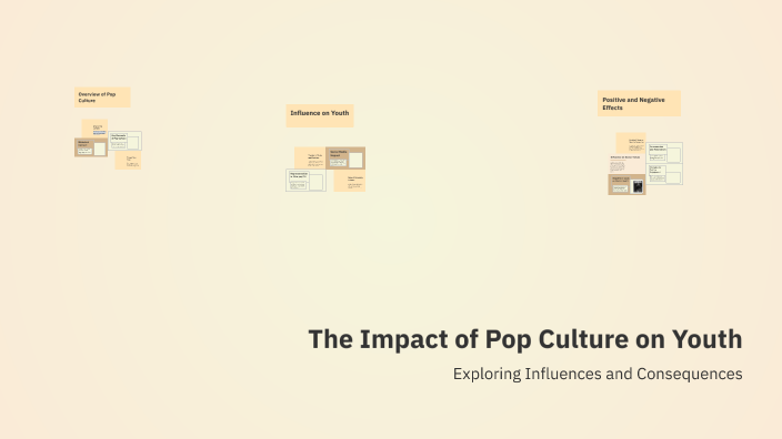 The Impact of Pop Culture on Youth by Impana on Prezi