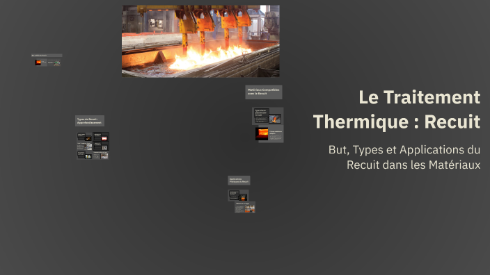 Le Traitement Thermique : Recuit by simon carpentier on Prezi